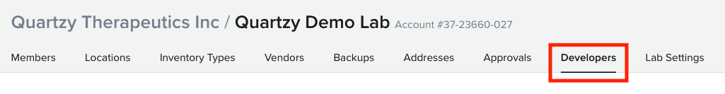 Benchling Integration Setup Guide – Quartzy Support