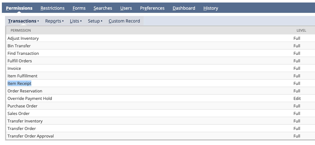 How to sync Item Receipts to Netsuite – Quartzy Support