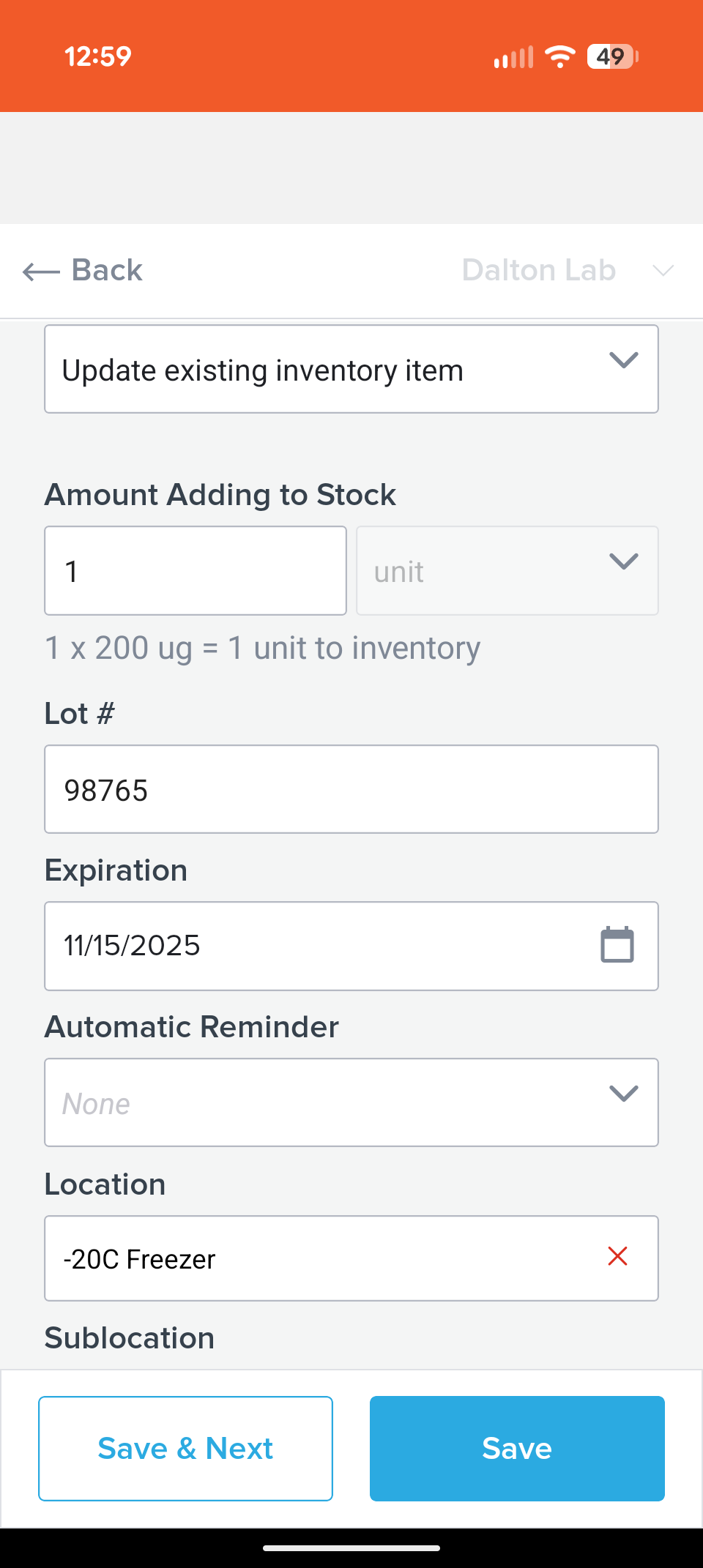 Use the mobile app to receive requests – Quartzy Support